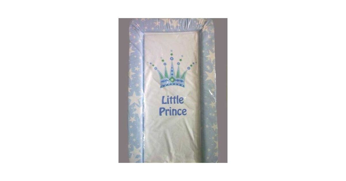 changing mat - Crown Prince Blue with Stars